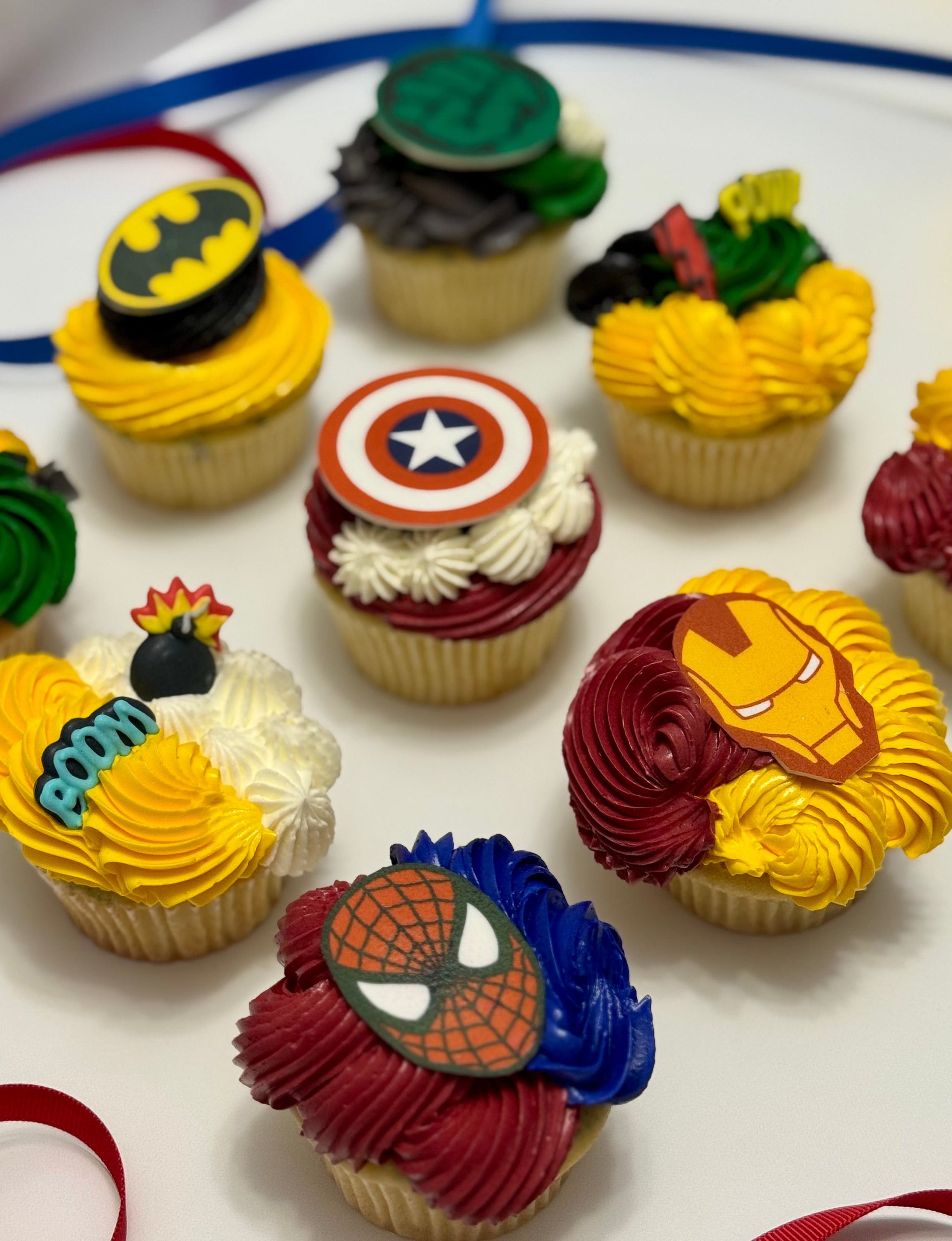 Superhero Cupcakes - Hero Cupcakes – Torta